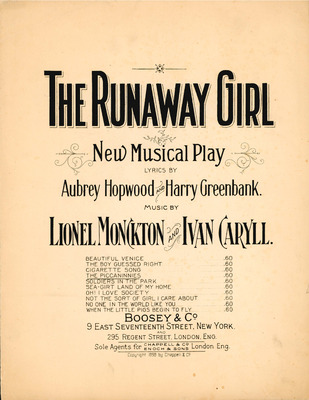 "The Piccaninnies" by Aubrey Hopwood, Ivan Caryll et al.