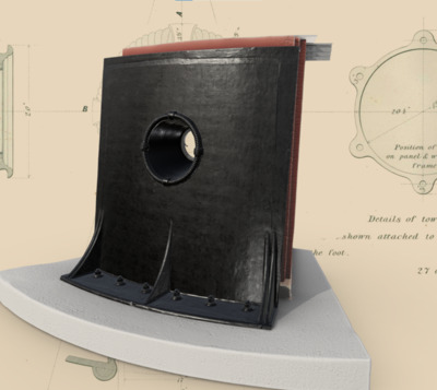 "Lighthouse Porthole Window Section" by Center for Digital Heritage and ...