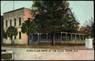 "Elks Club, Home of the Elks, Tampa, Florida" by Hampton Dunn