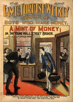 "A mint of money, or, The young Wall Street broker" by Frank Tousey and ...