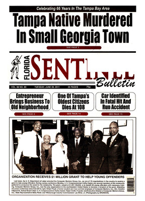 "Florida Sentinel Bulletin, June 28, 2011" by Gwen Hayes