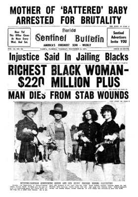 "Florida Sentinel Bulletin, November 9, 1971" by Florida Sentinel Bulletin