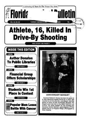 "Florida Sentinel Bulletin, March 27, 2007" by Gwen Hayes