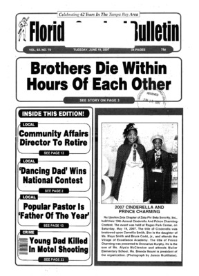 "Florida Sentinel Bulletin, June 19, 2007" by Gwen Hayes