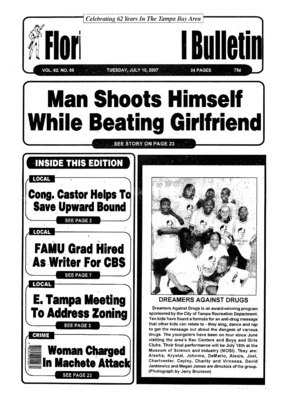"Florida Sentinel Bulletin, July 10, 2007" by Gwen Hayes