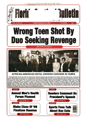 "Florida Sentinel Bulletin, February 27, 2009" by Gwen Hayes
