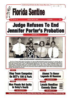 "Florida Sentinel Bulletin, May 22, 2009" by Gwen Hayes