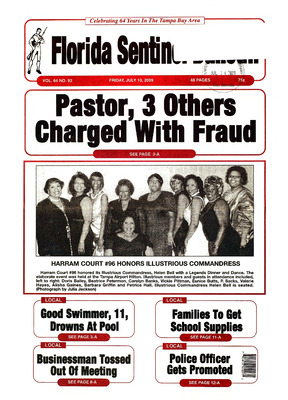 "Florida Sentinel Bulletin, July 10, 2009" by Gwen Hayes