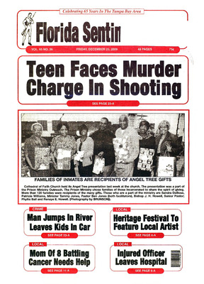 "Florida Sentinel Bulletin, December 25, 2009" by Gwen Hayes