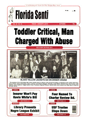 "Florida Sentinel Bulletin, January 8, 2010" by Gwen Hayes