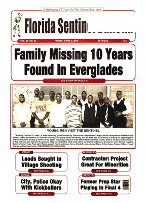"Florida Sentinel Bulletin, April 2, 2010" by Gwen Hayes