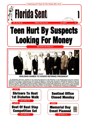 "Florida Sentinel Bulletin, May 28, 2010" by Gwen Hayes