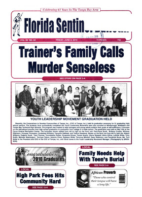 "Florida Sentinel Bulletin, June 4, 2010" by Gwen Hayes