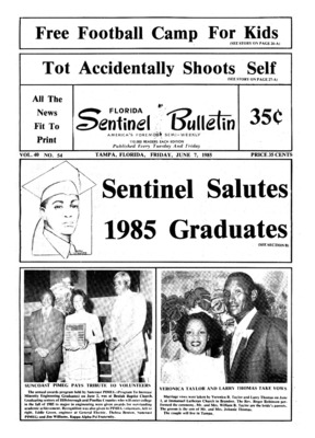 "Florida Sentinel Bulletin, June 7, 1985" by Gwen Hayes