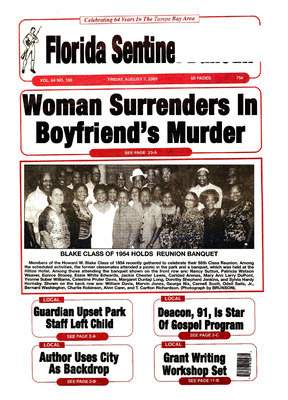 "Florida Sentinel Bulletin, August 7, 2009" by Gwen Hayes