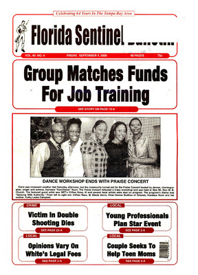 "Florida Sentinel Bulletin, September 4, 2009" by Gwen Hayes