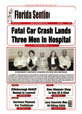 "Florida Sentinel Bulletin, September 25, 2009" by Gwen Hayes