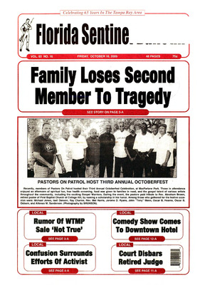 "Florida Sentinel Bulletin, October 16, 2009" by Gwen Hayes
