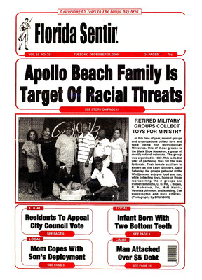 "Florida Sentinel Bulletin, December 22, 2009" by Gwen Hayes