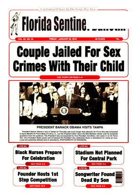 "Florida Sentinel Bulletin, January 29, 2010" by Gwen Hayes