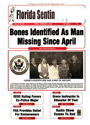 "Florida Sentinel Bulletin, February 5, 2010" by Gwen Hayes