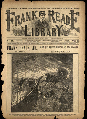 "Frank Reade, Jr., and his Queen Clipper of the Clouds : a thrilling st ...