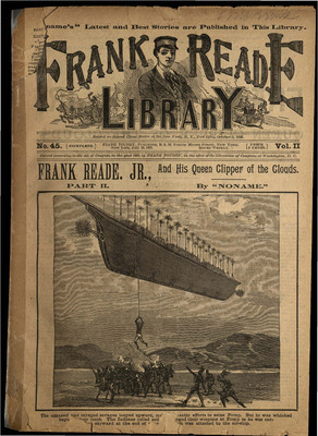 "Frank Reade, Jr., and his Queen Clipper of the Clouds : a thrilling st ...