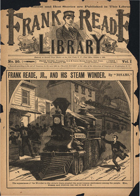 "Frank Reade, Jr., and his steam Wonder" by Luis Senarens