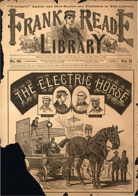 "The electric horse; or, Frank Reade, Jr., and his father in search of ...