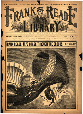 "Frank Reade Jr.'s chase through the clouds" by Luis Senarens