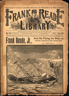"Frank Reade, Jr., and his flying ice ship; or, Driven adrift in the fr ...