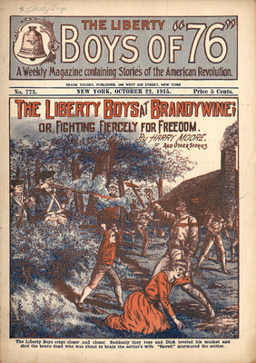 "The Liberty Boys at Brandywine, or, Fighting fiercely for freedom" by ...