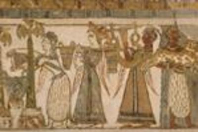 "The Hagia Triada Sarcophagus" by Unknown