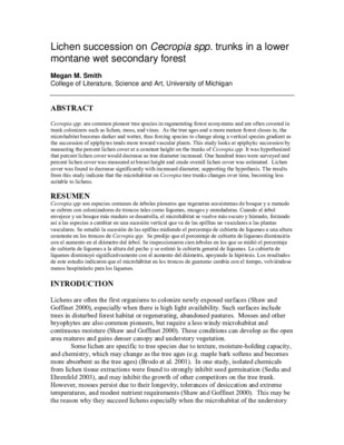"Greater diversity of fungi on Atlantic slope of Costa Rican cloud fore ...
