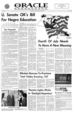 "The Oracle, July 3, 1968" by Stuart Thayer
