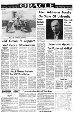 "The Oracle, October 2, 1969" by Phillip Runnels