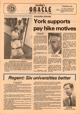 "The Oracle, April 12, 1977" by Matthew Bokor