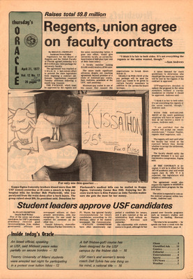 "The Oracle, April 21, 1977" by Matthew Bokor