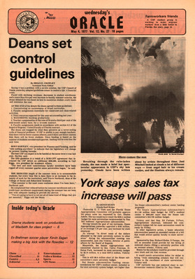 "The Oracle, May 4, 1977" by Matthew Bokor