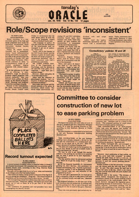 "The Oracle, January 24, 1978" by Tom Marnell